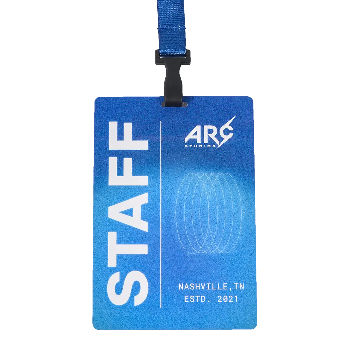 Lanyards & ID Cards - Custom Vertical Printed ID Name Badges