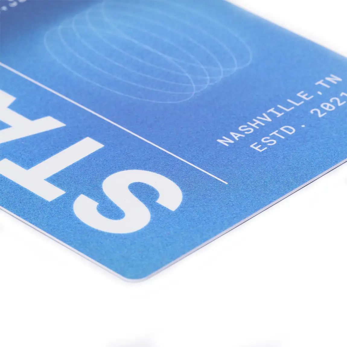 Custom Vertical Printed ID Name Badges