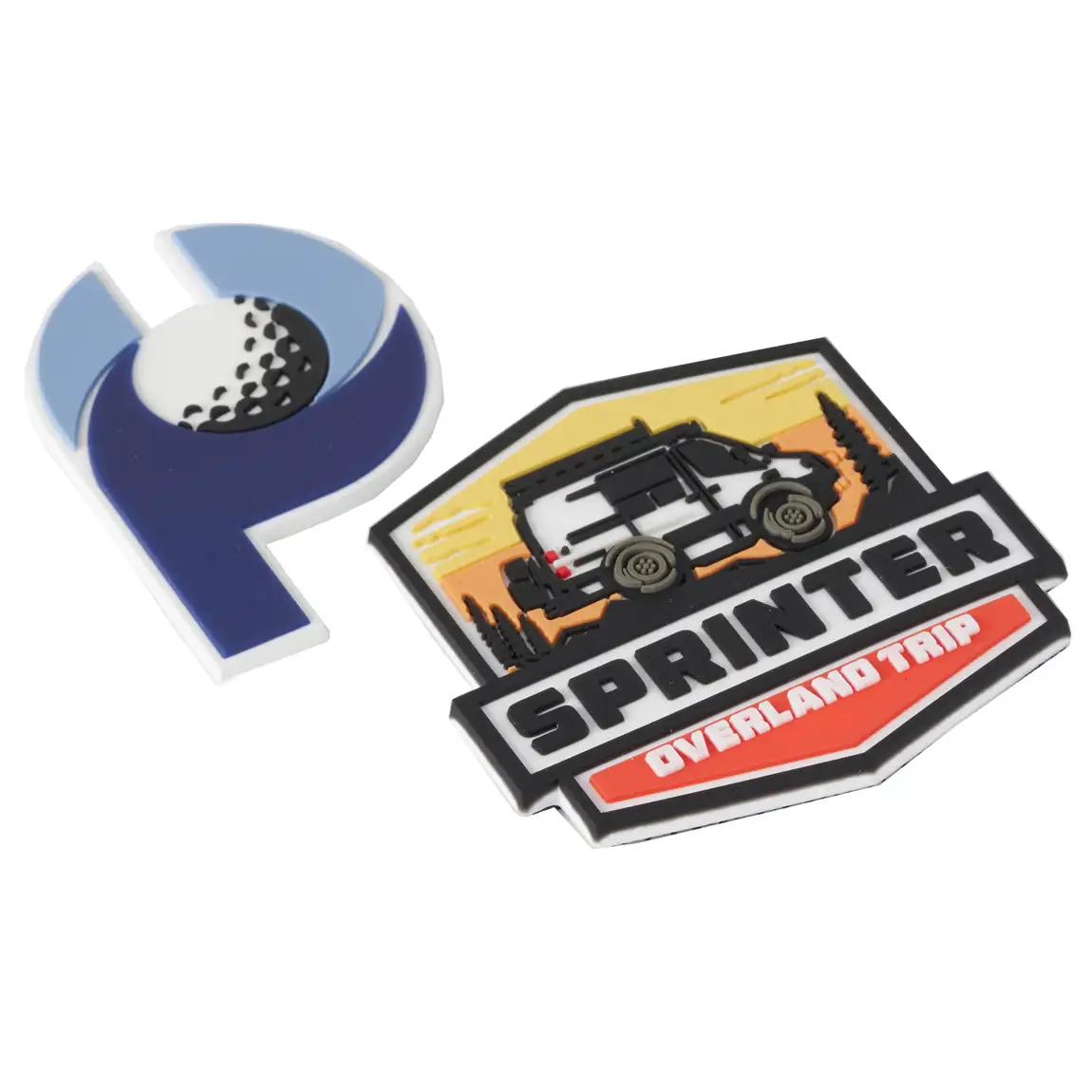 Custom PVC Patches With Durable Soft PVC Material