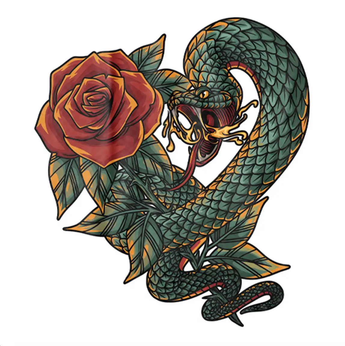 Tattoos - Full Color Custom Temporary Tattoos