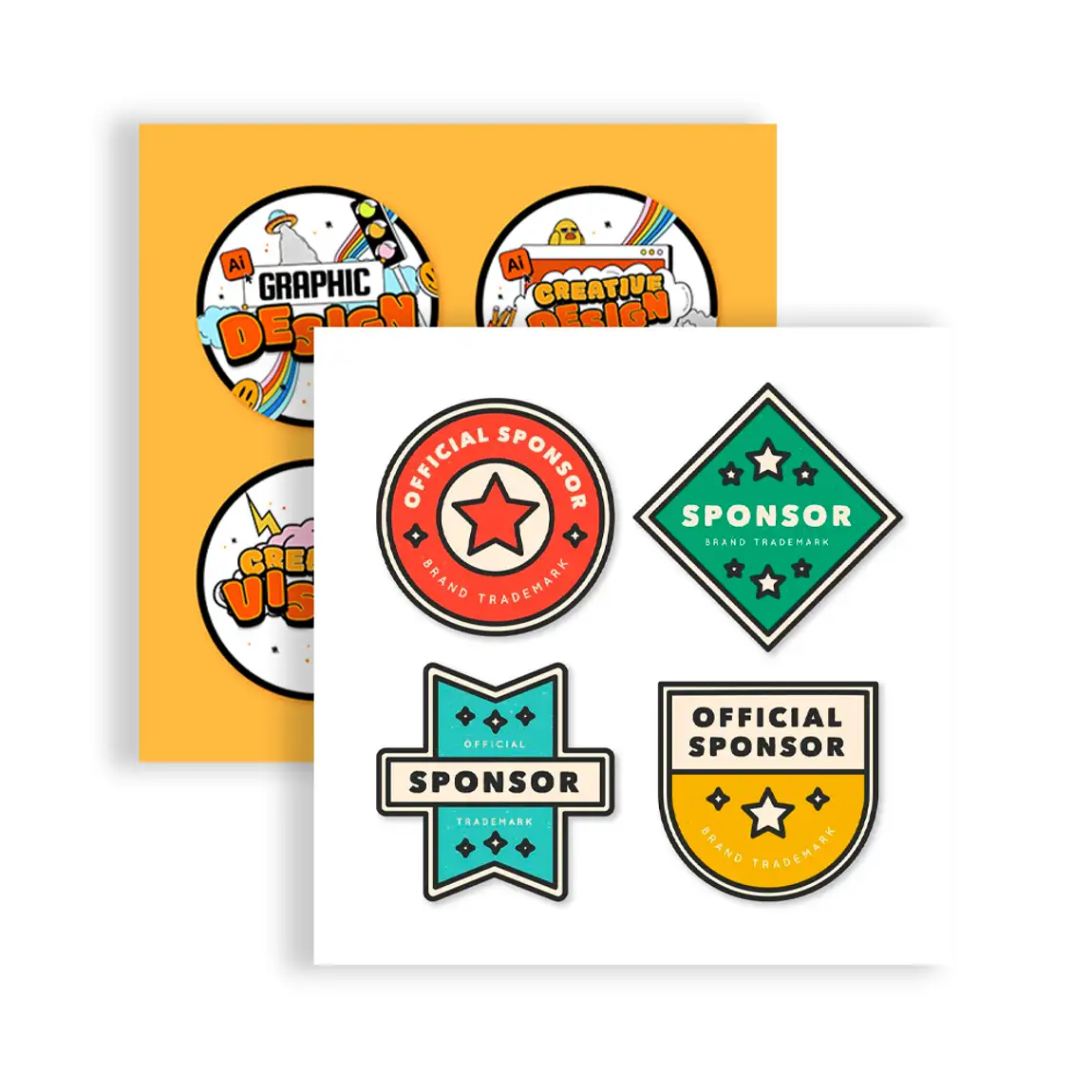 Stickers - Custom Vinyl Sticker Sheets