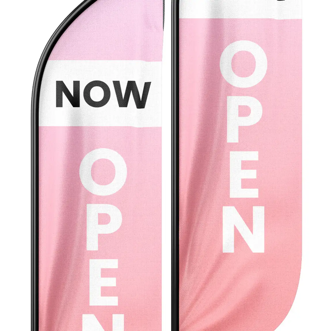 Displays & Banners - Custom Now Open Flags