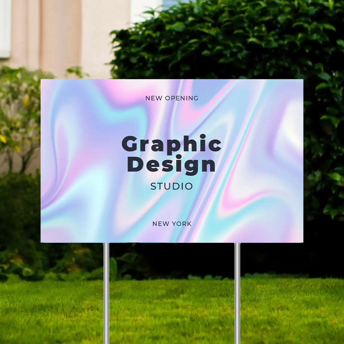 Displays & Banners - Custom Reflective Yard Signs