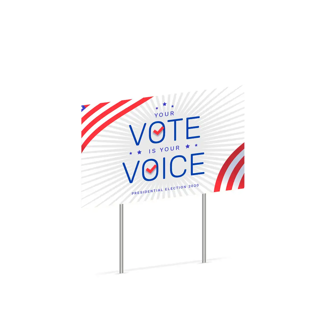 Displays & Banners - Custom Campaign Yard Signs