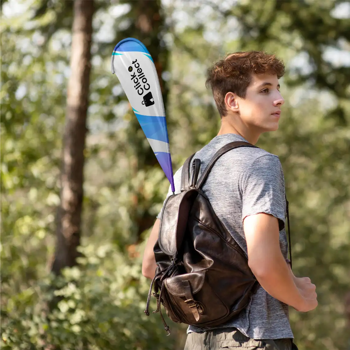 Displays & Banners - Custom Backpack Teardrop Flags