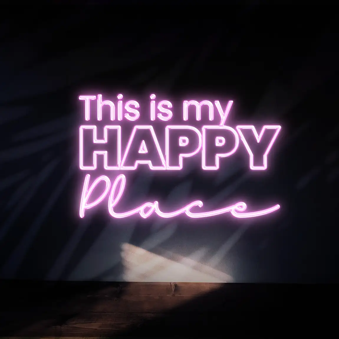 This is My Happy Places Neon Signs