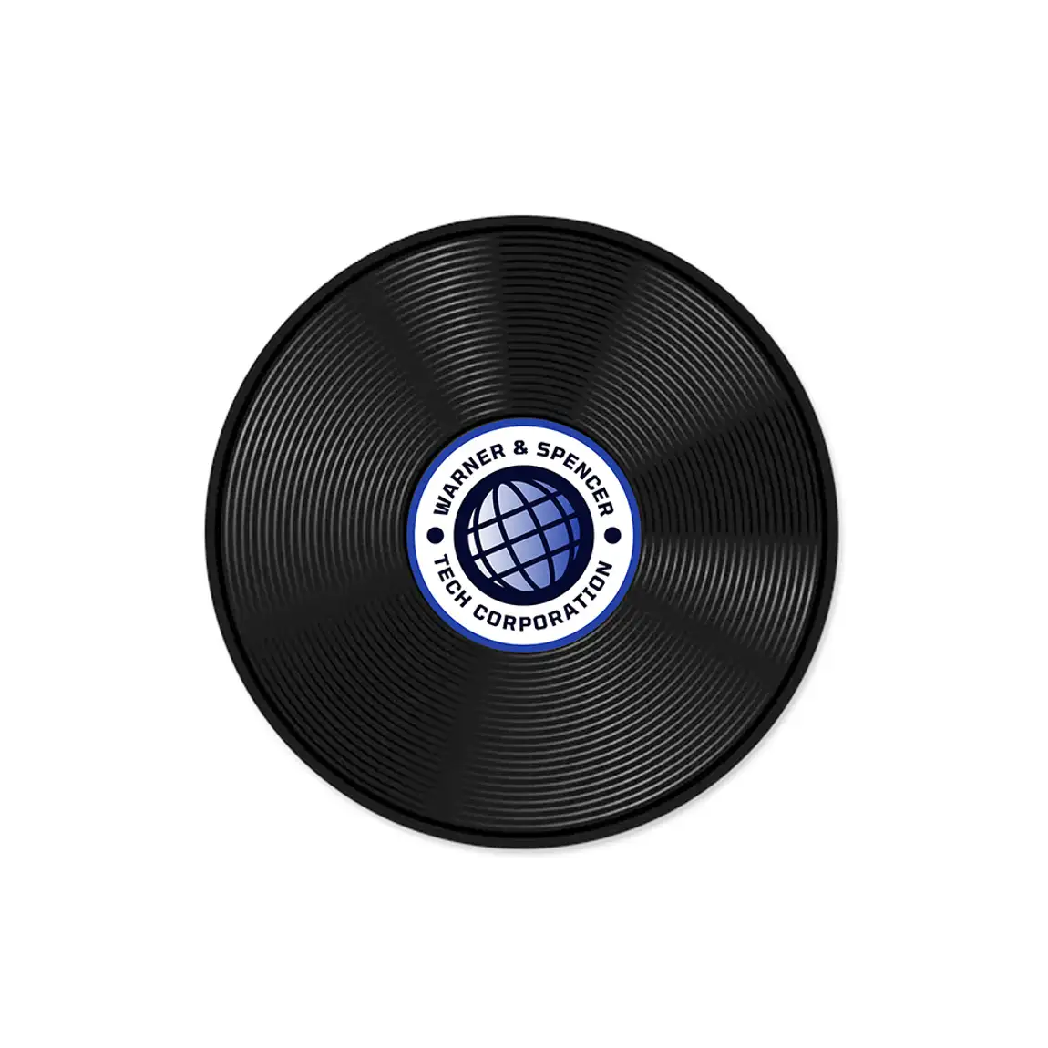 Coasters - Custom Soft Plastic Record Coaster