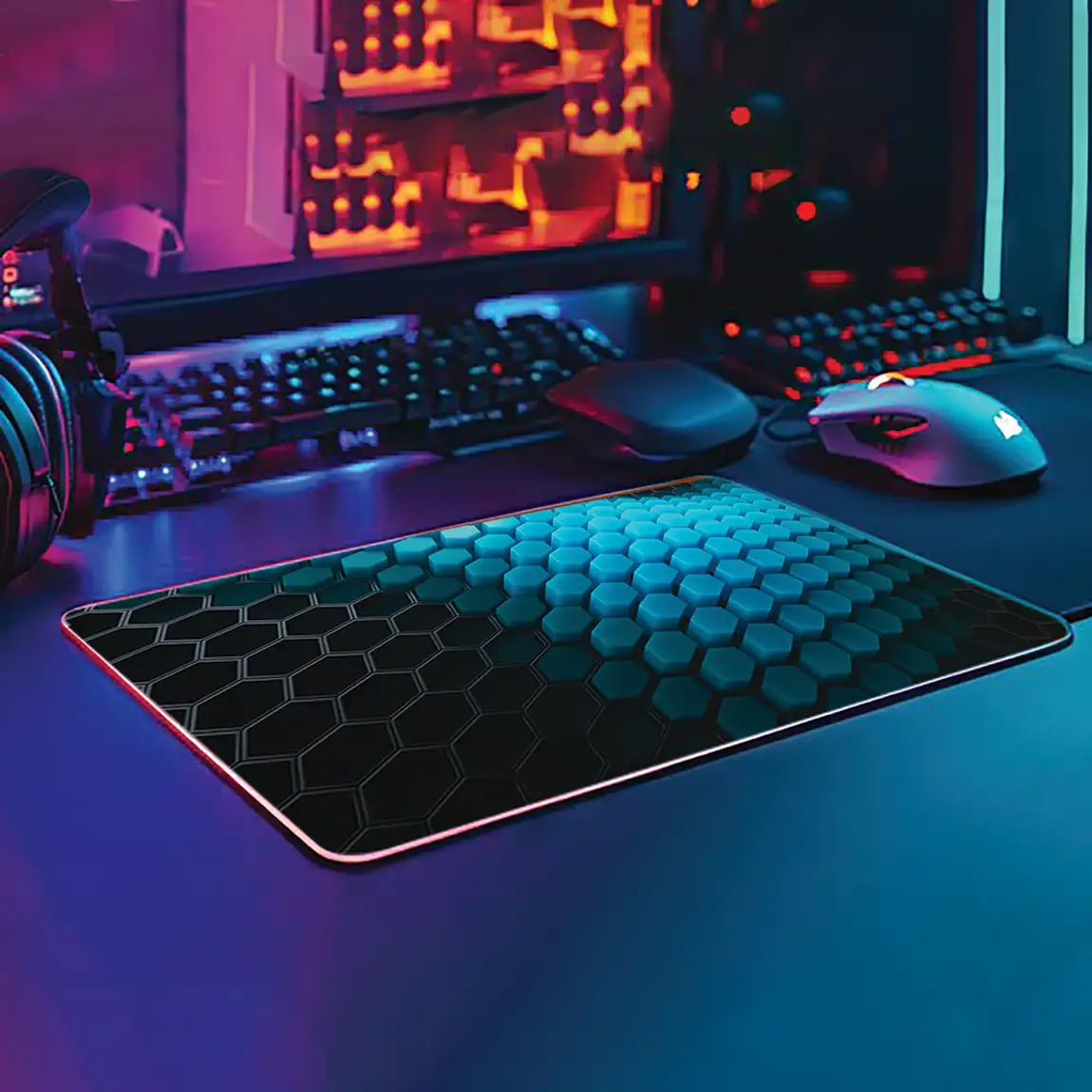 Mouse Pads - Custom RGB LED Mouse Pads