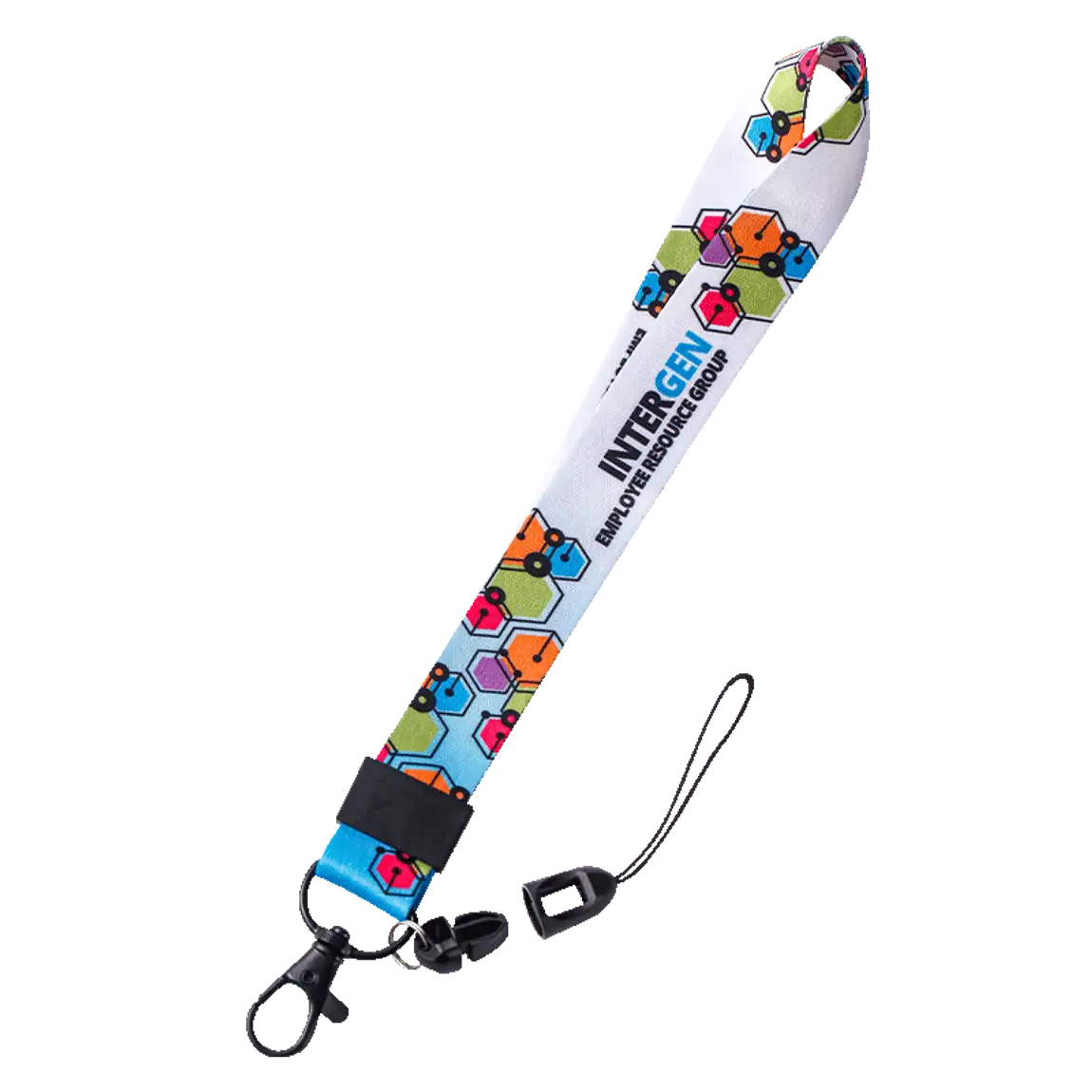 Lanyards & ID Cards - Custom Full Color Short Lanyards
