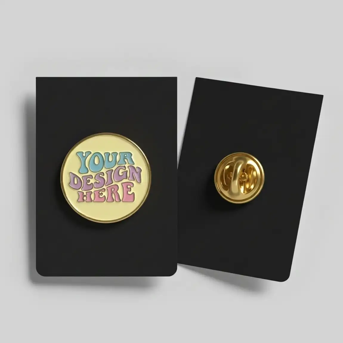 Lapel Pins - Soft Enamel Pins With Backing Card