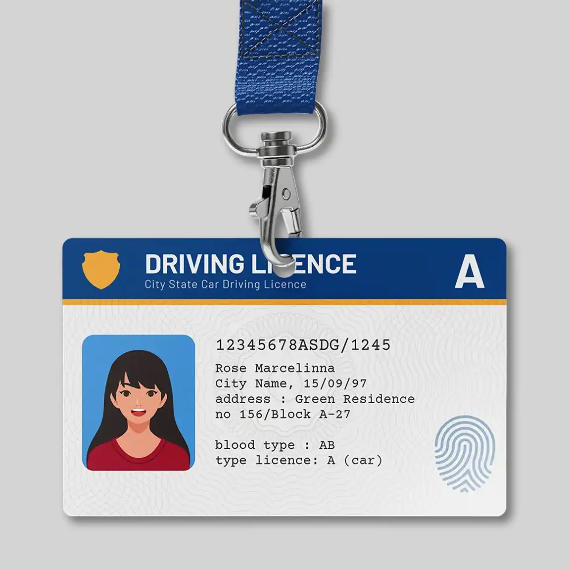 Lanyards & ID Cards - Custom Variable Data ID Name Badges