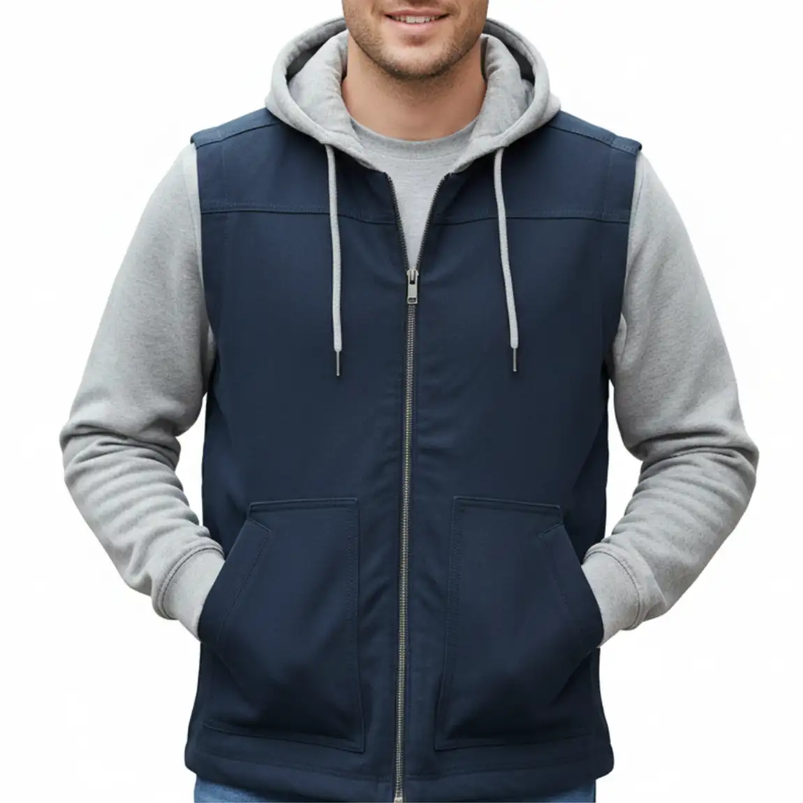 Apparel - CornerStone® Duck Fleece Full-Zip Hooded Jacket