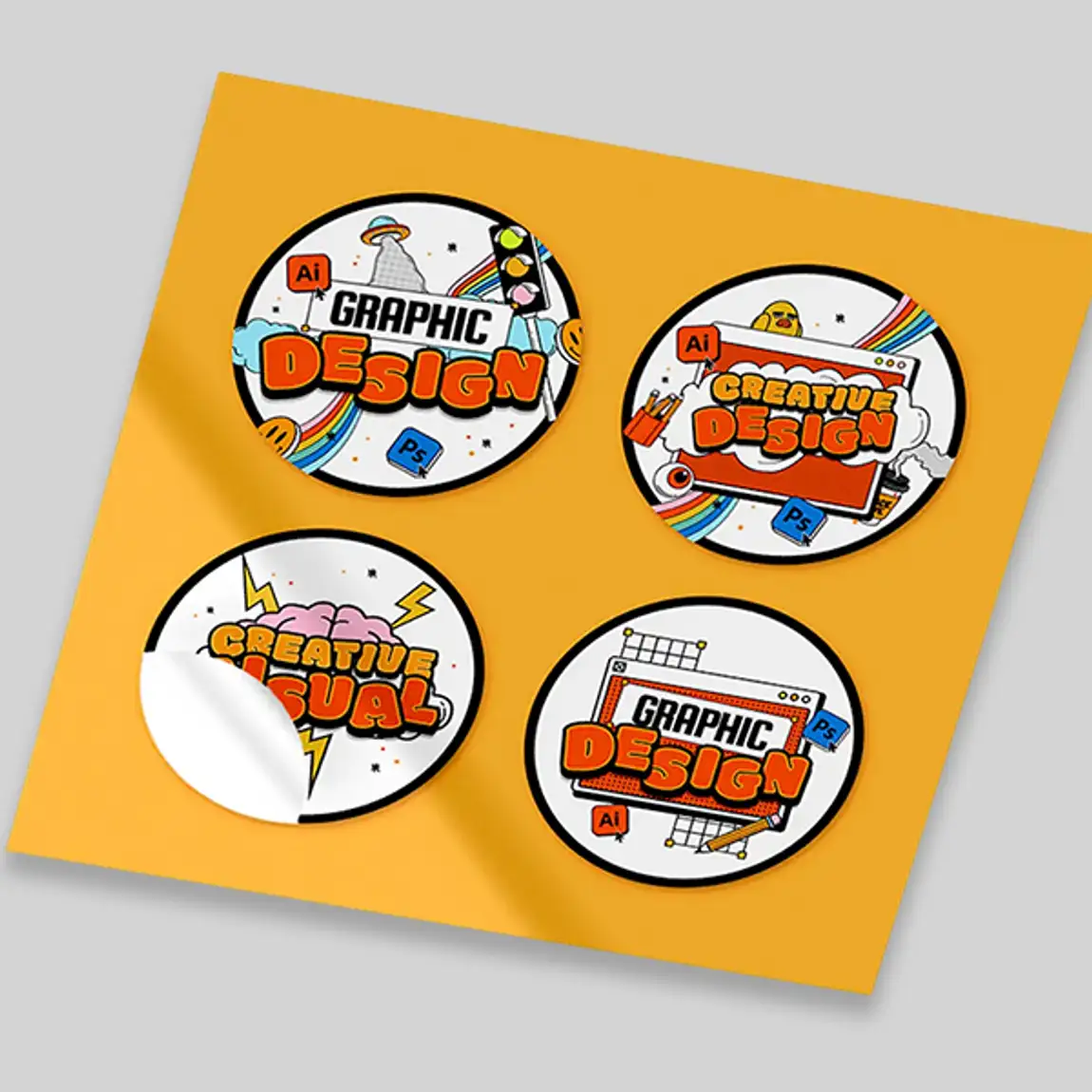 Stickers - Custom Vinyl Sticker Sheets