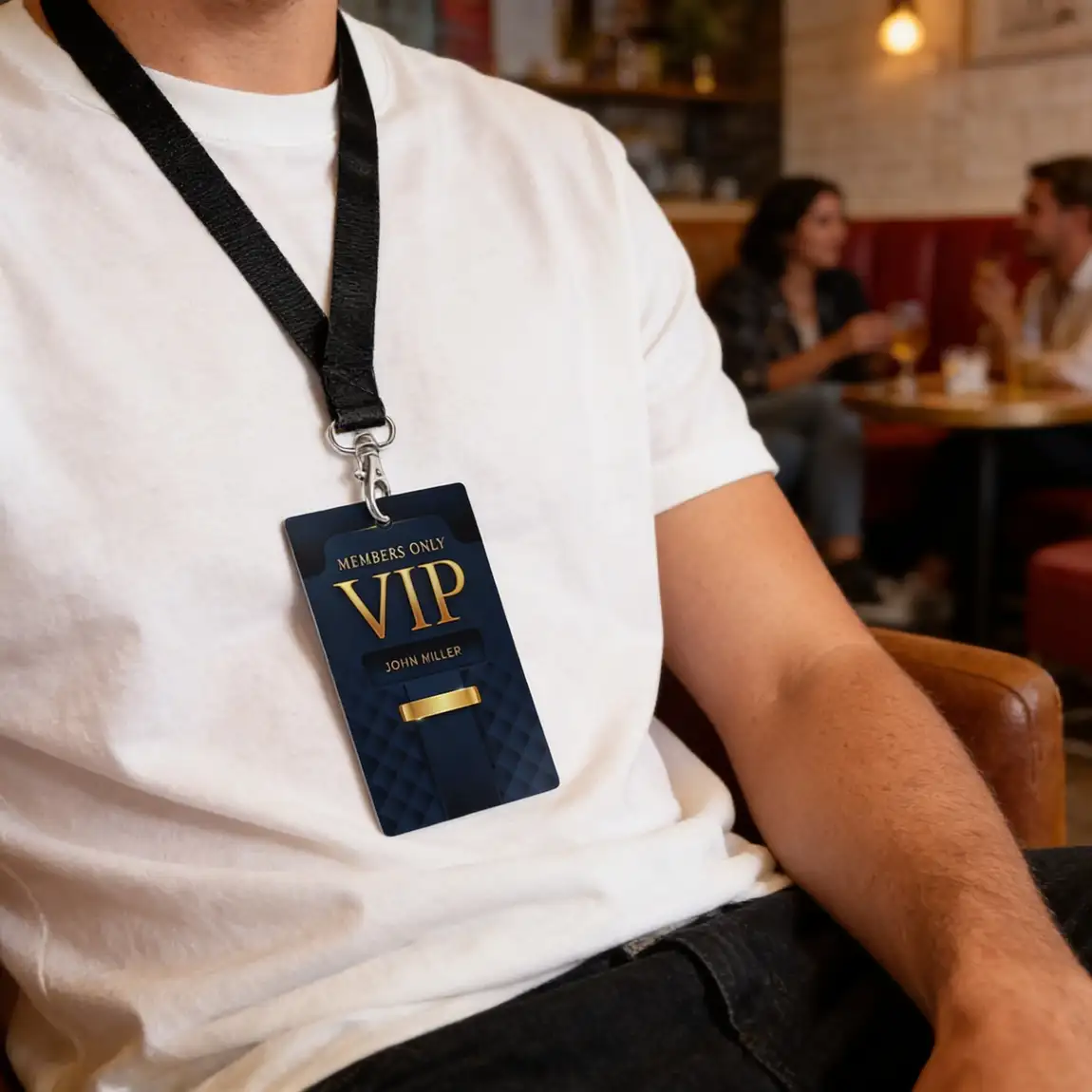 Lanyards & ID Cards - Custom VIP ID Name Badges