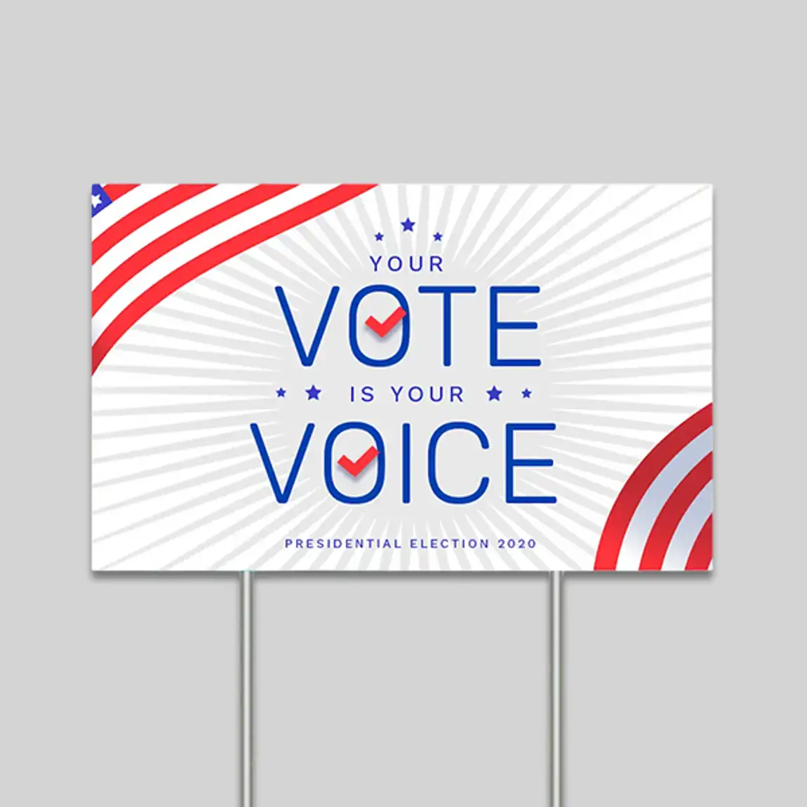 Displays & Banners - Custom Campaign Yard Signs