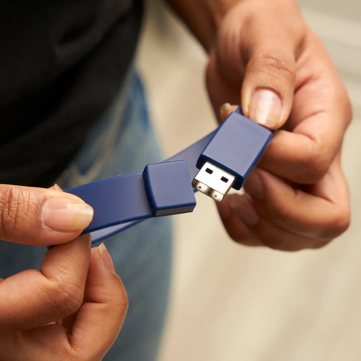 Custom USB Wristbands | Lightweight & Secure