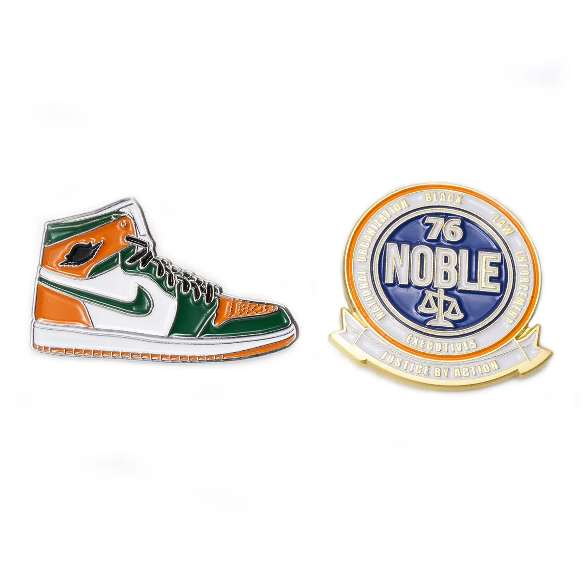 Lapel Pins - Custom Shape Pins