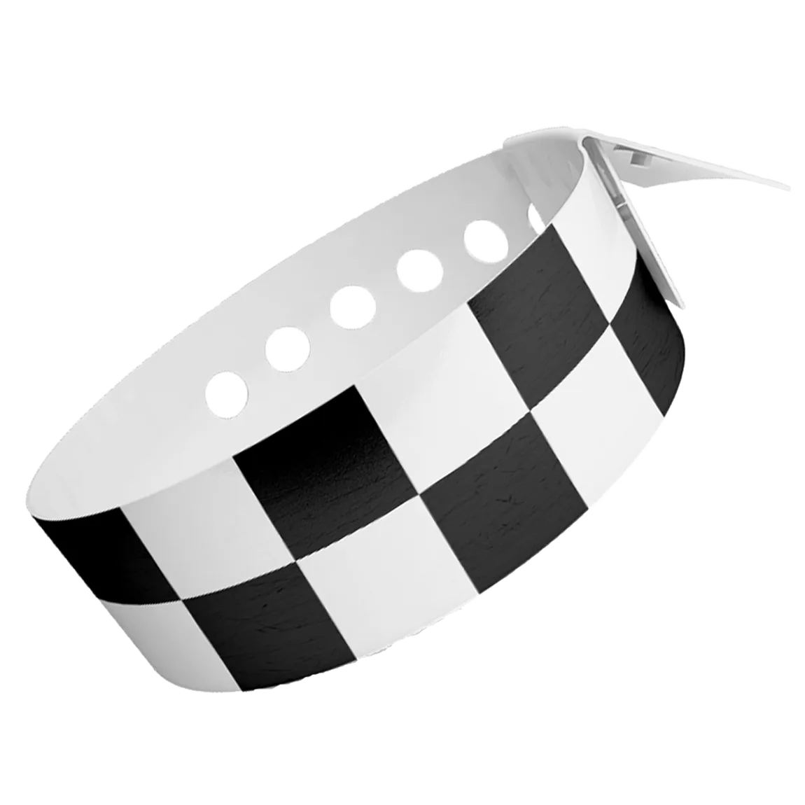 Wristbands - Checkered Vinyl Wristbands