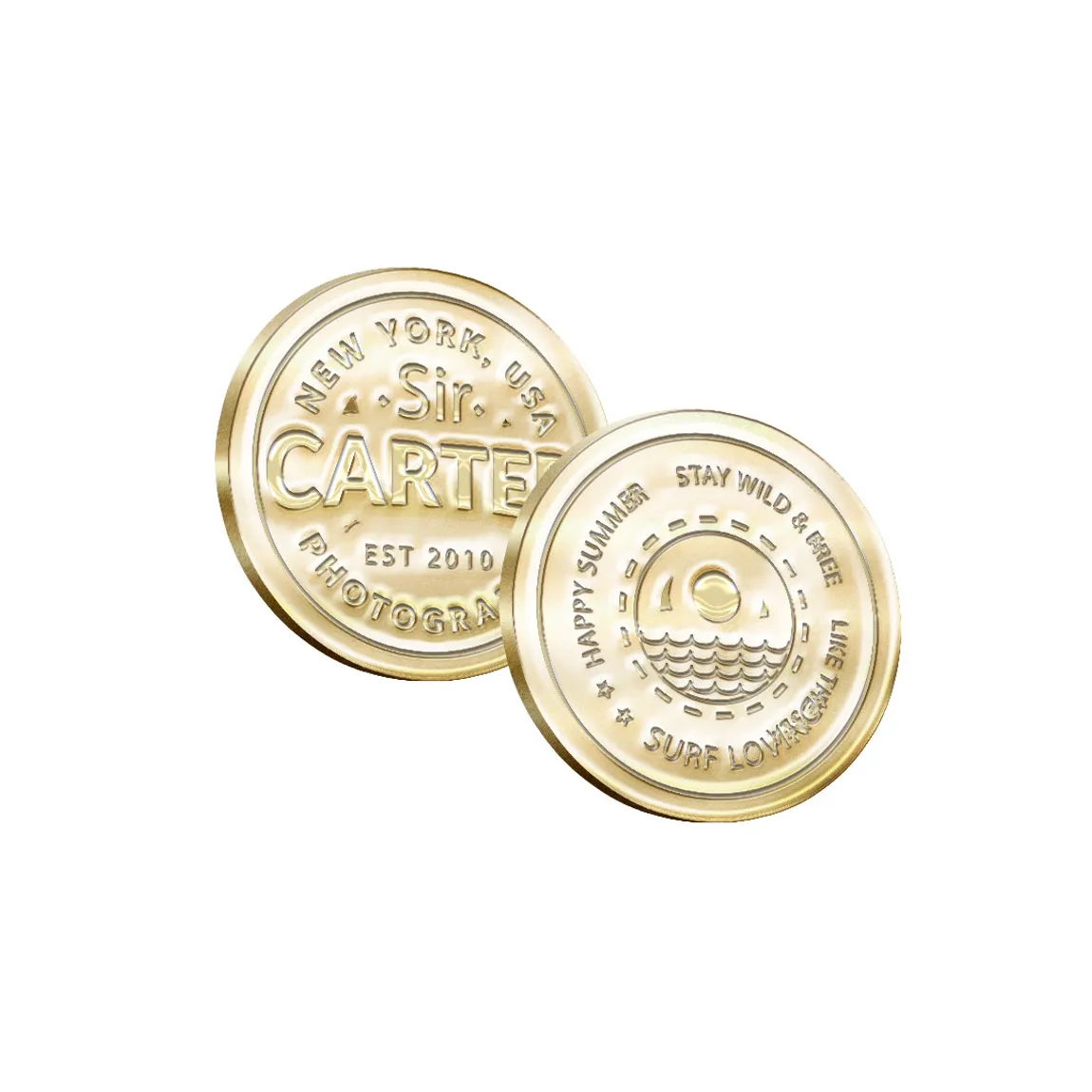 Lapel Pins - Custom Gold Polished Pins