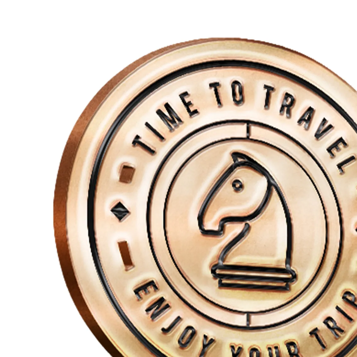 Lapel Pins - Custom Copper Polished Pins