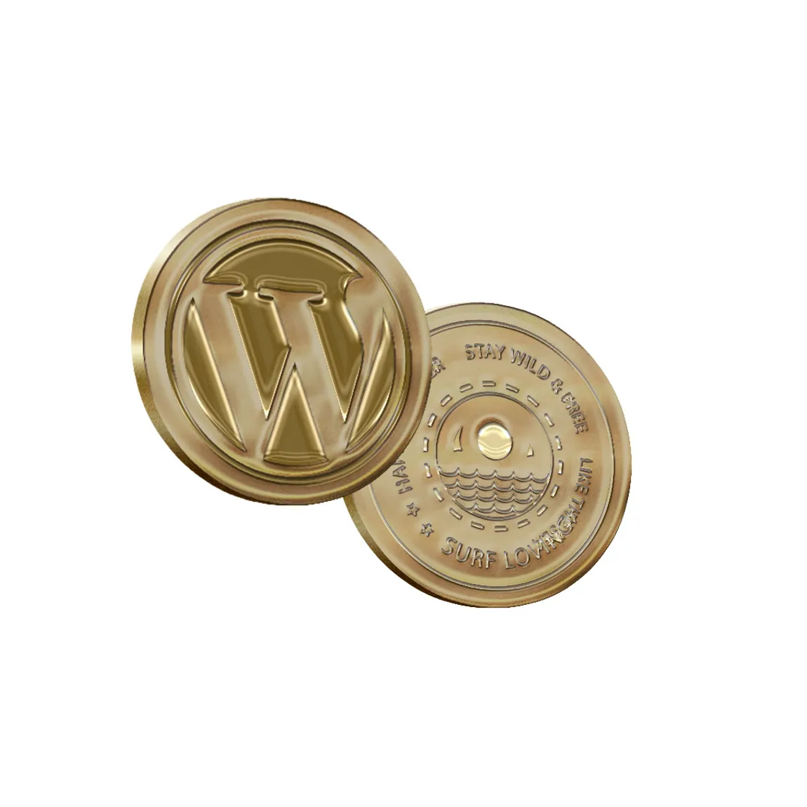 Lapel Pins - Custom Brass Polished Pins