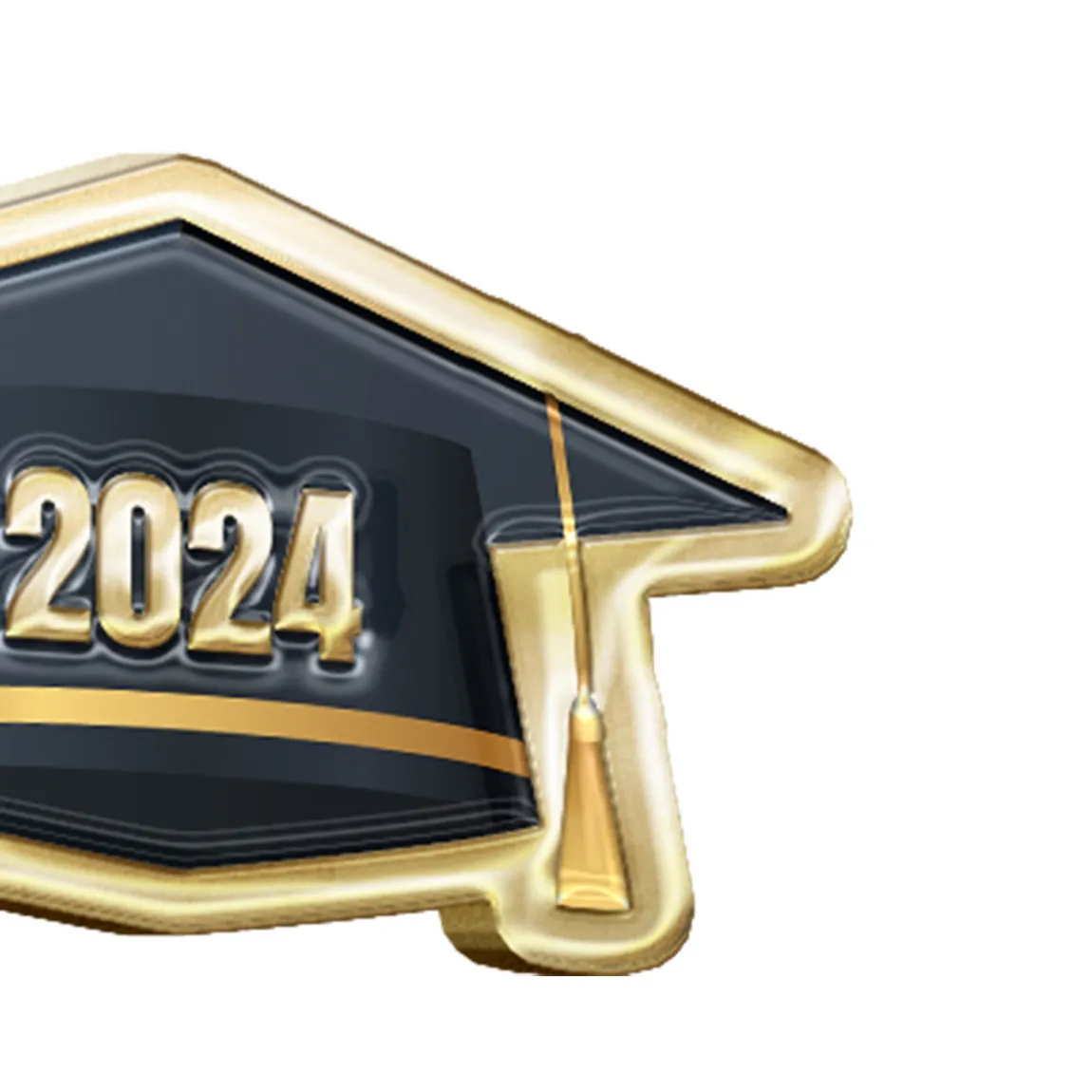 Lapel Pins - Custom Soft Enamel Graduation Pins