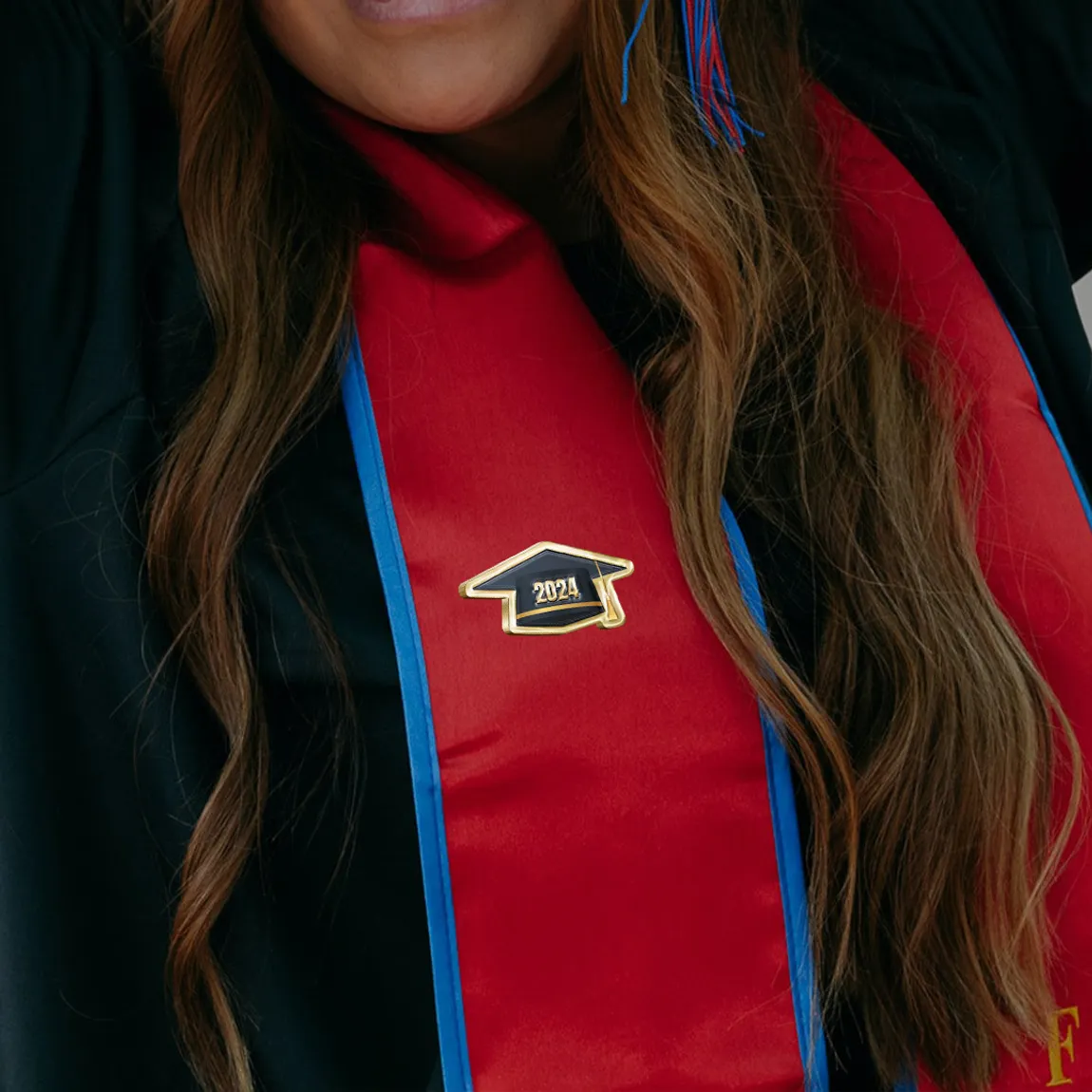 Lapel Pins - Custom Soft Enamel Graduation Pins