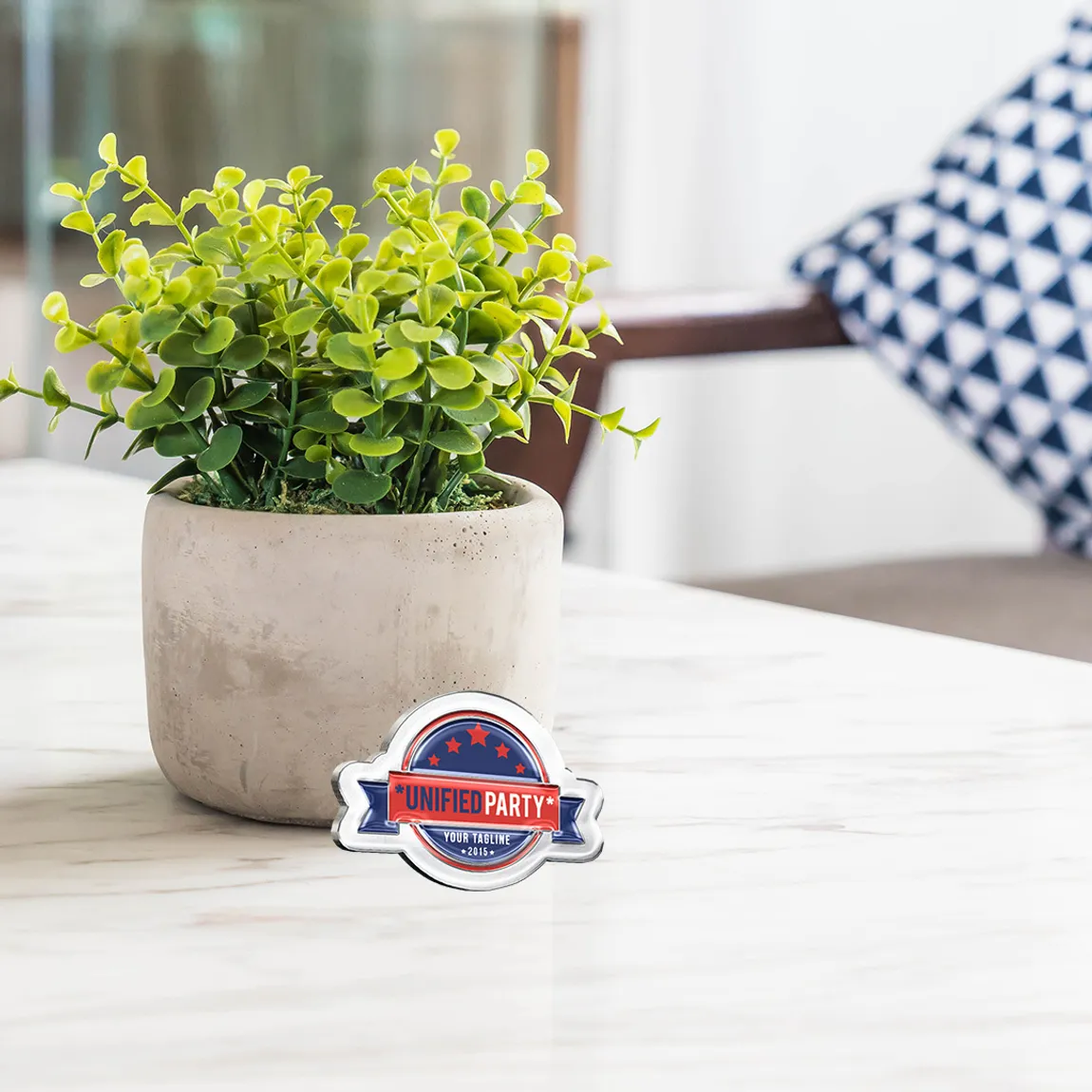 Lapel Pins - Custom Soft Enamel Political Campaign Pins