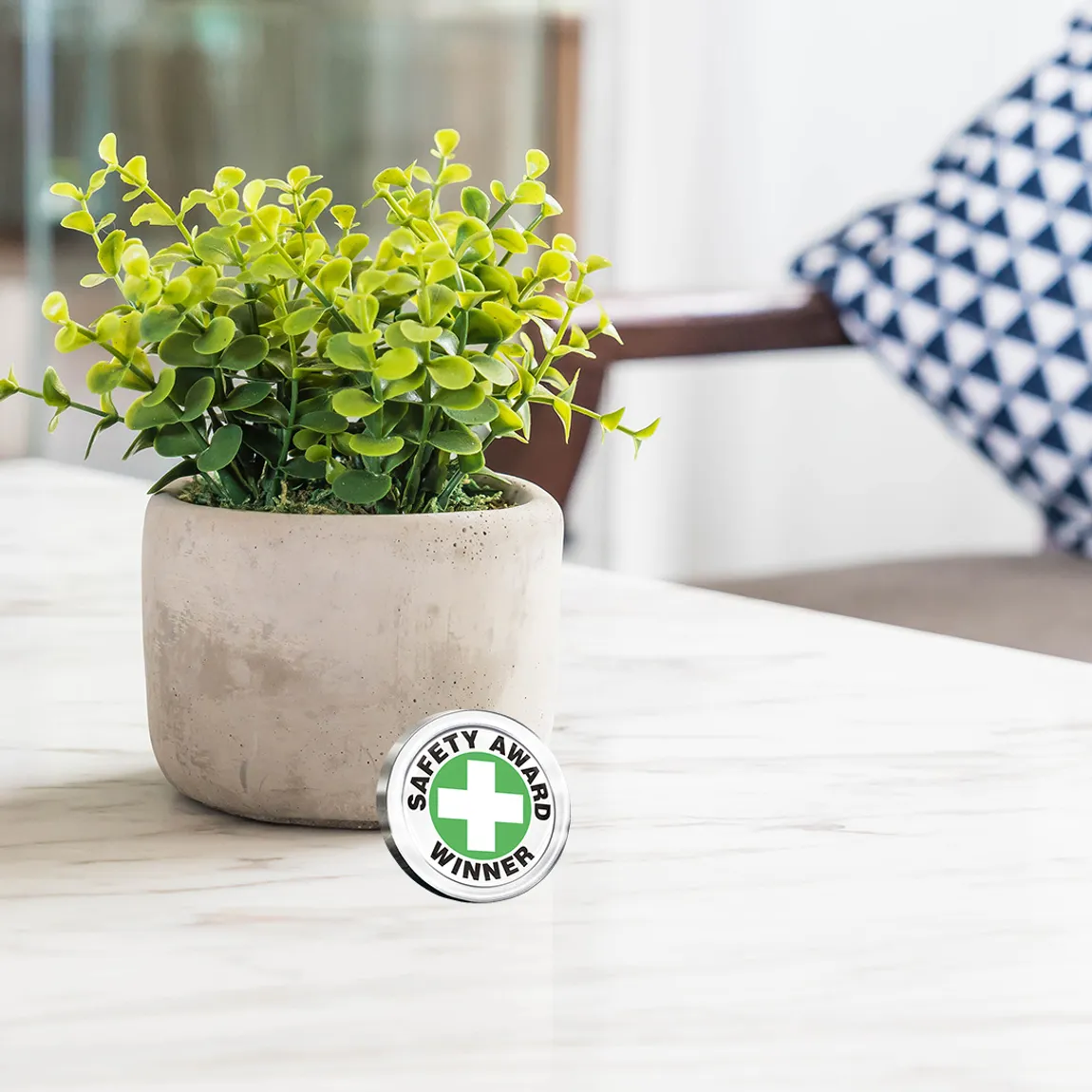 Lapel Pins - Custom Soft Enamel Safety Award Pins