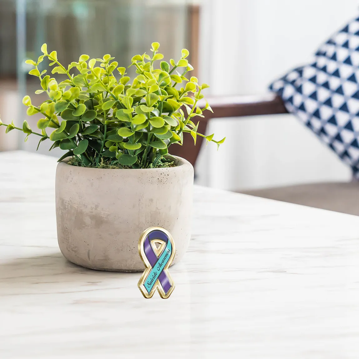 Lapel Pins - Custom Soft Enamel Awareness Campaign Pins