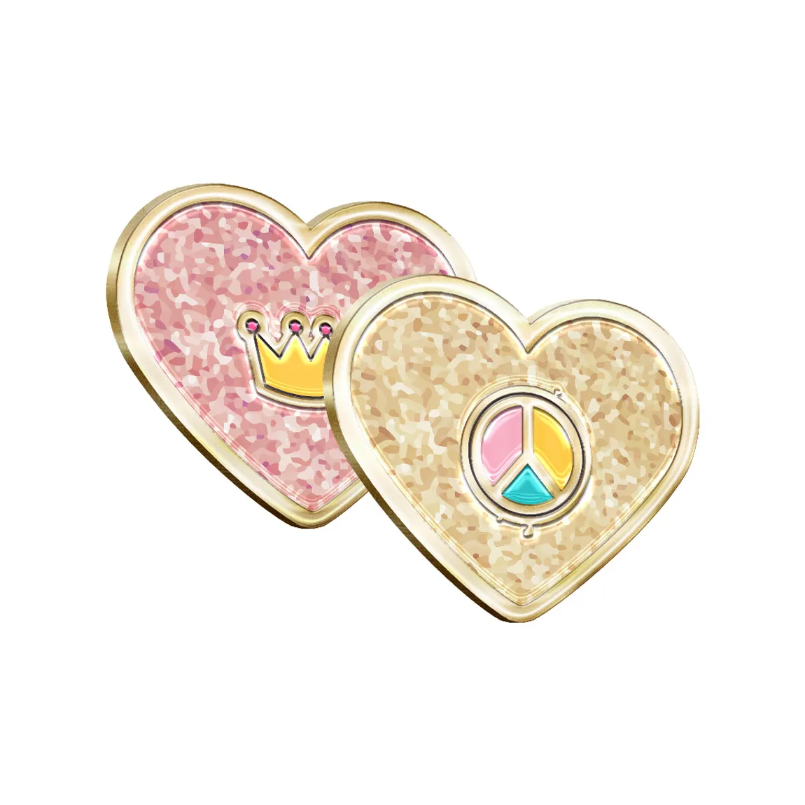 Lapel Pins - Custom Glitter Lapel Pins