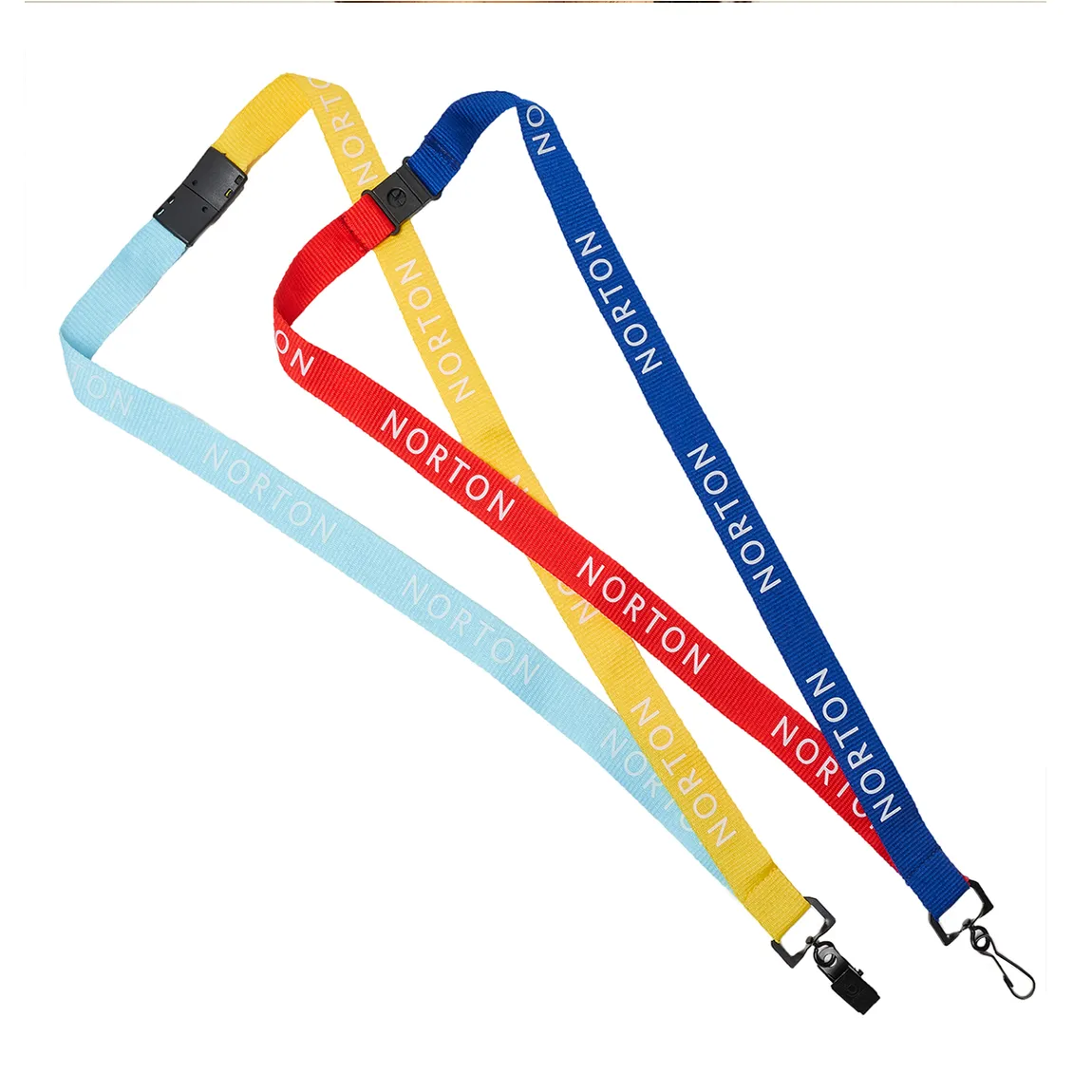 Two-Tone Custom Lanyards | Wrist-Band.com