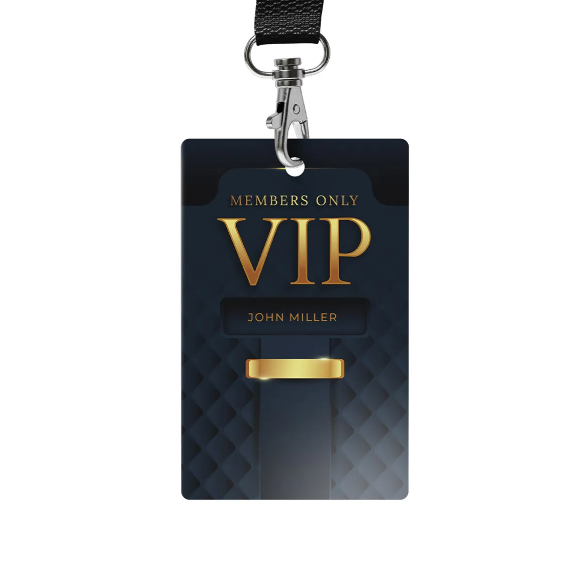 Custom VIP ID Name Badges | Orientation, Size, & Card Finish