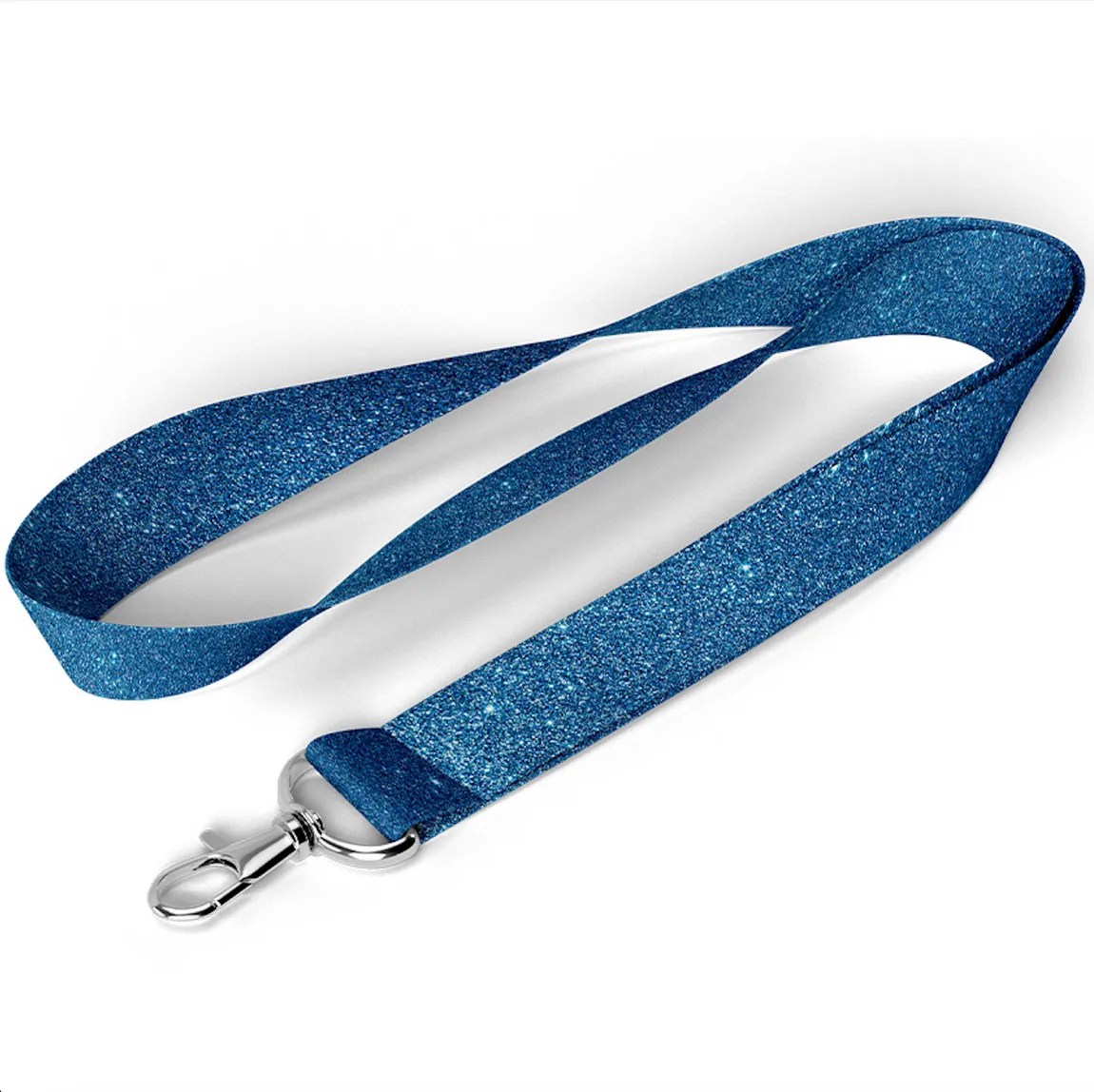 Blank Glitter Lanyards | Elegant & Comfy, Many Color Options