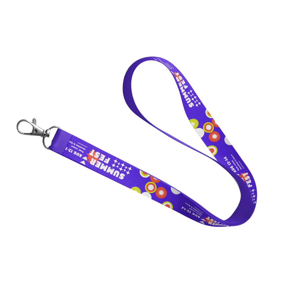 Lanyards & ID Cards - Custom Economy Event Lanyards