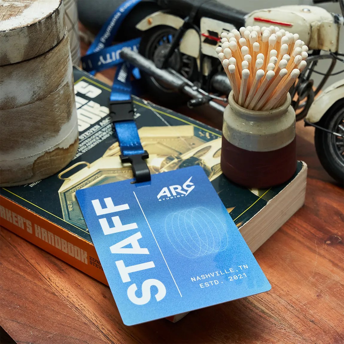 Custom Vertical Printed ID Name Badges