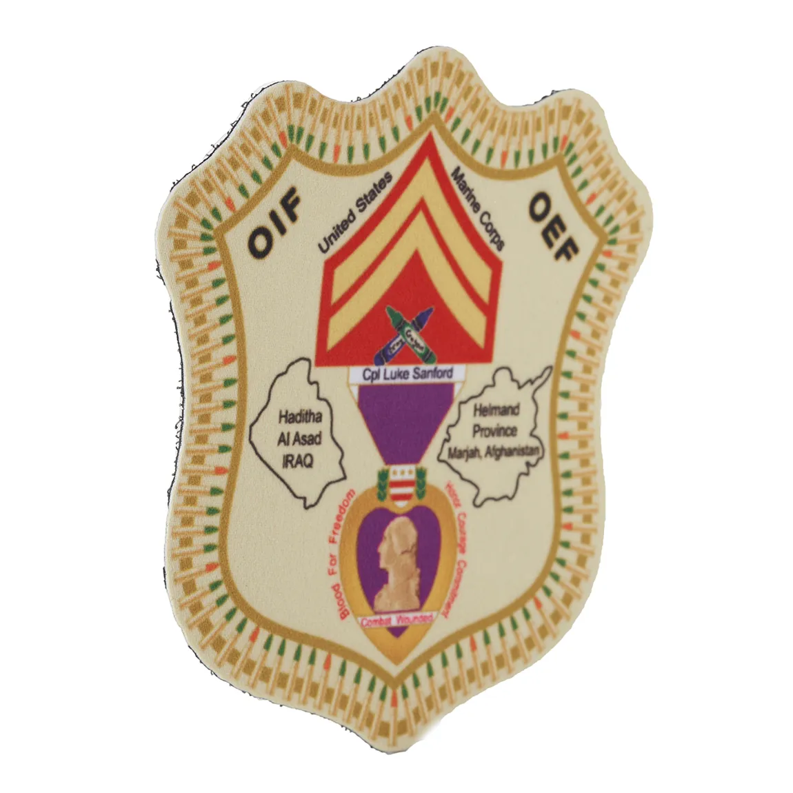 Patches - Custom Full Colored Printed Patches