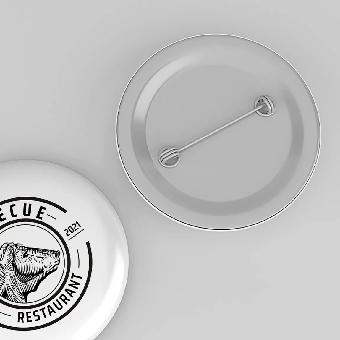 Buttons - Custom Plastic Backing Buttons