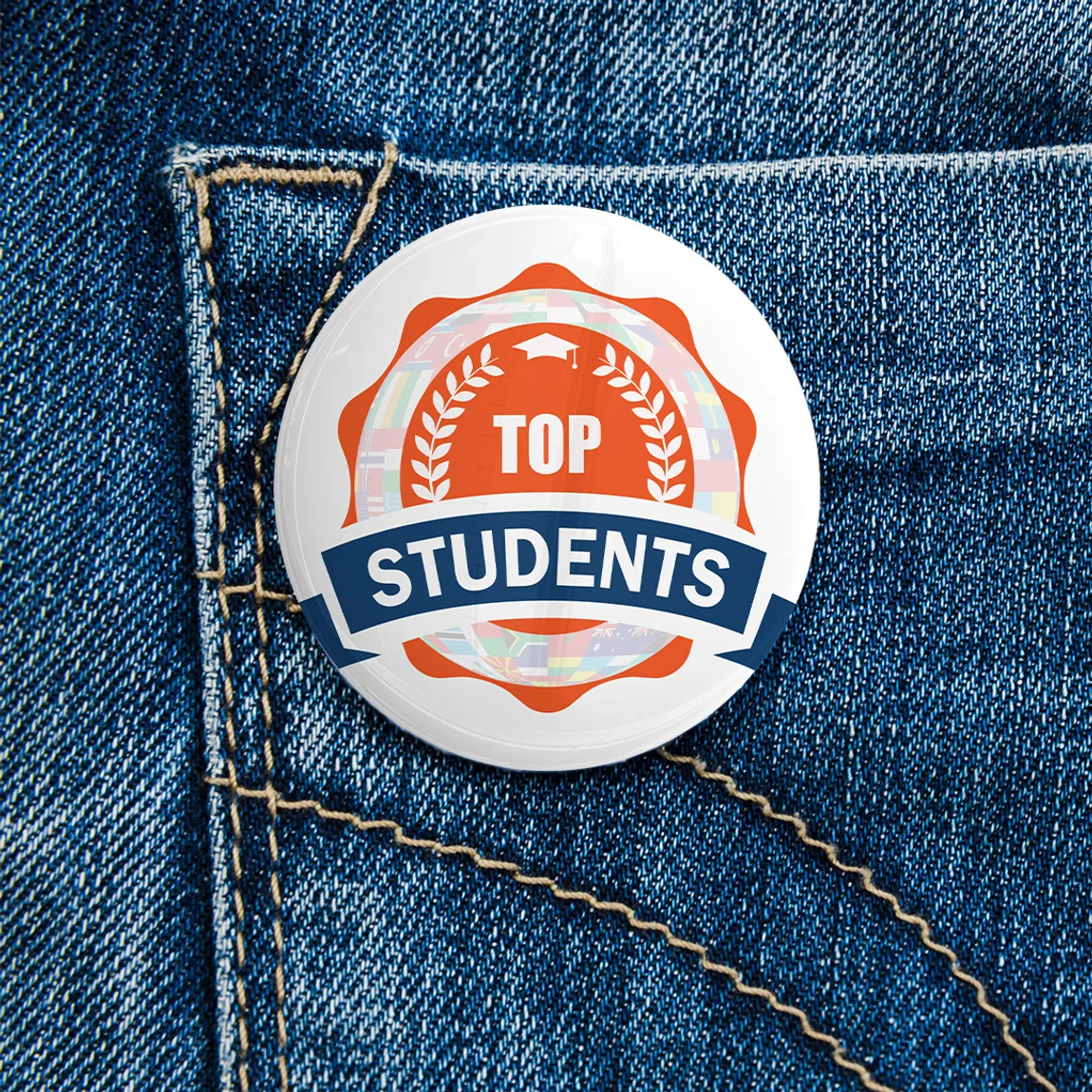 Buttons - Multi-Shape School Buttons