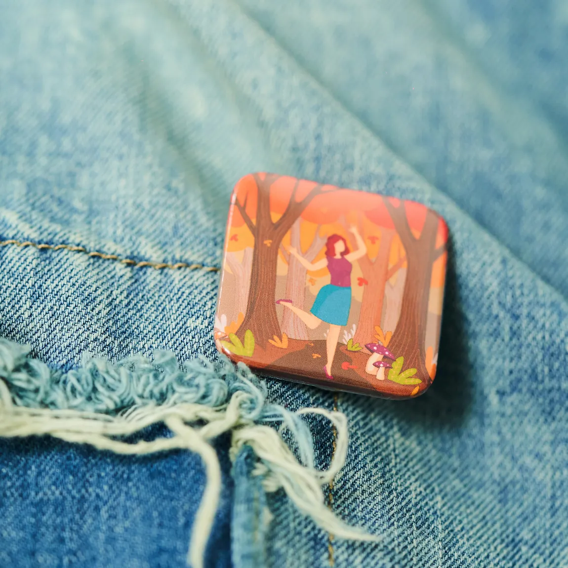 Buttons - Custom Square Buttons