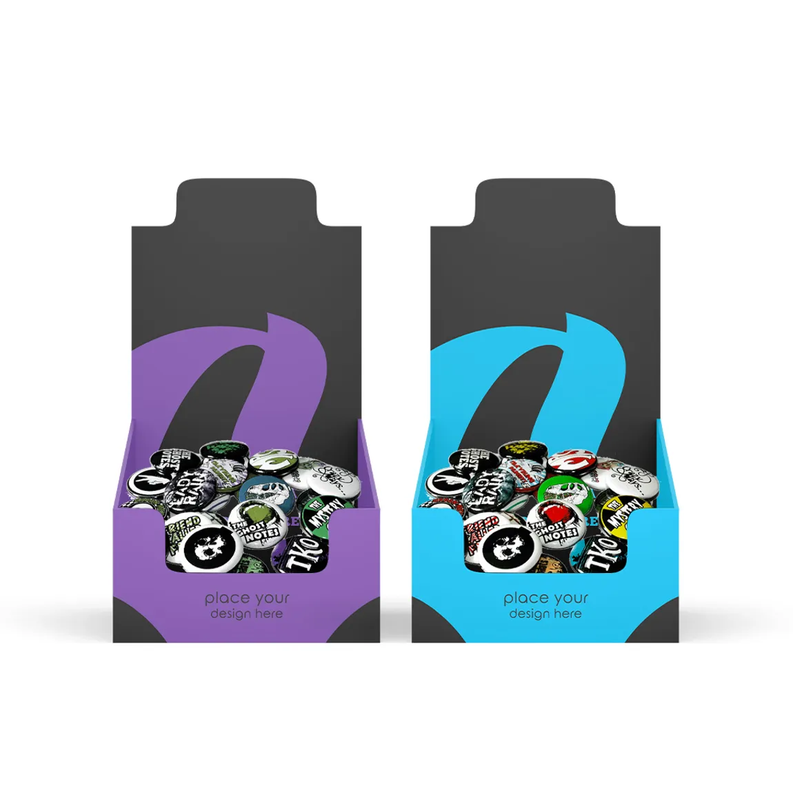 Buttons - Custom Button Display Boxes