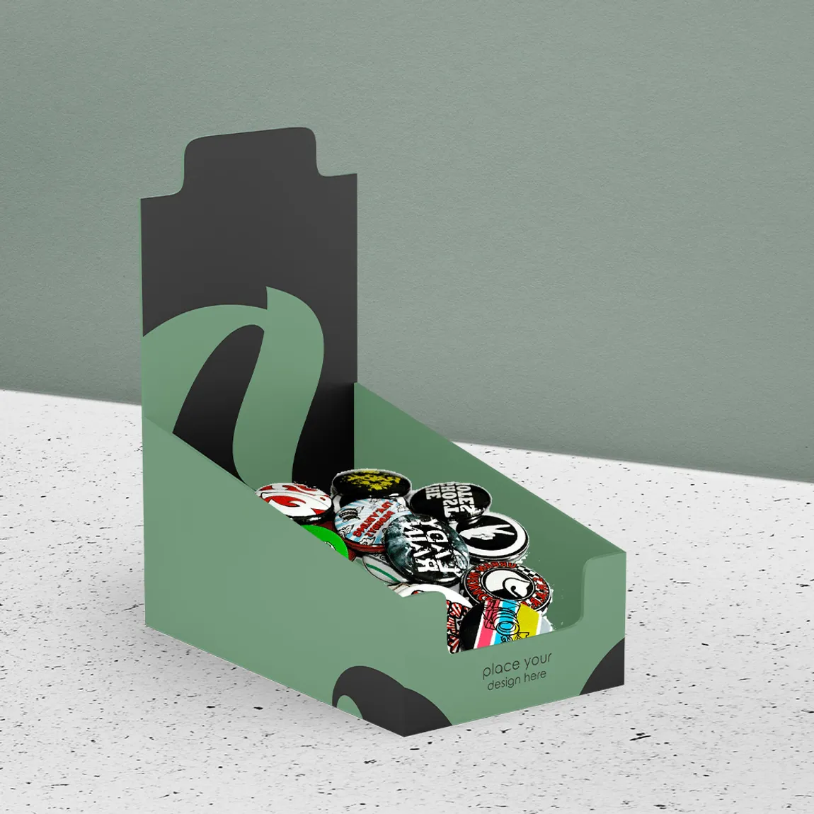 Buttons - Custom Button Display Boxes