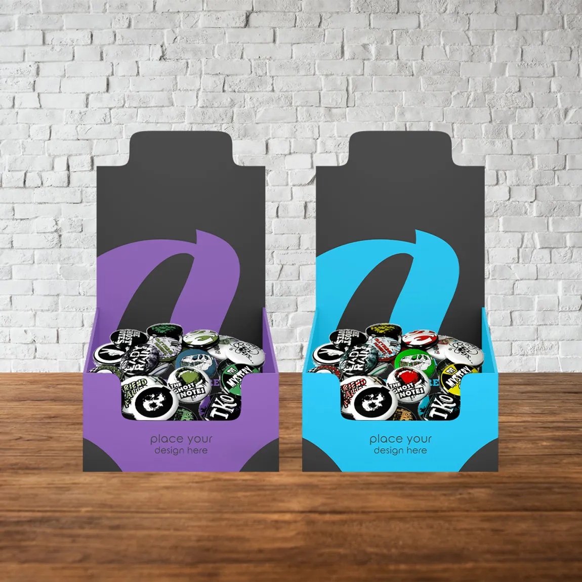 Buttons - Custom Button Display Boxes