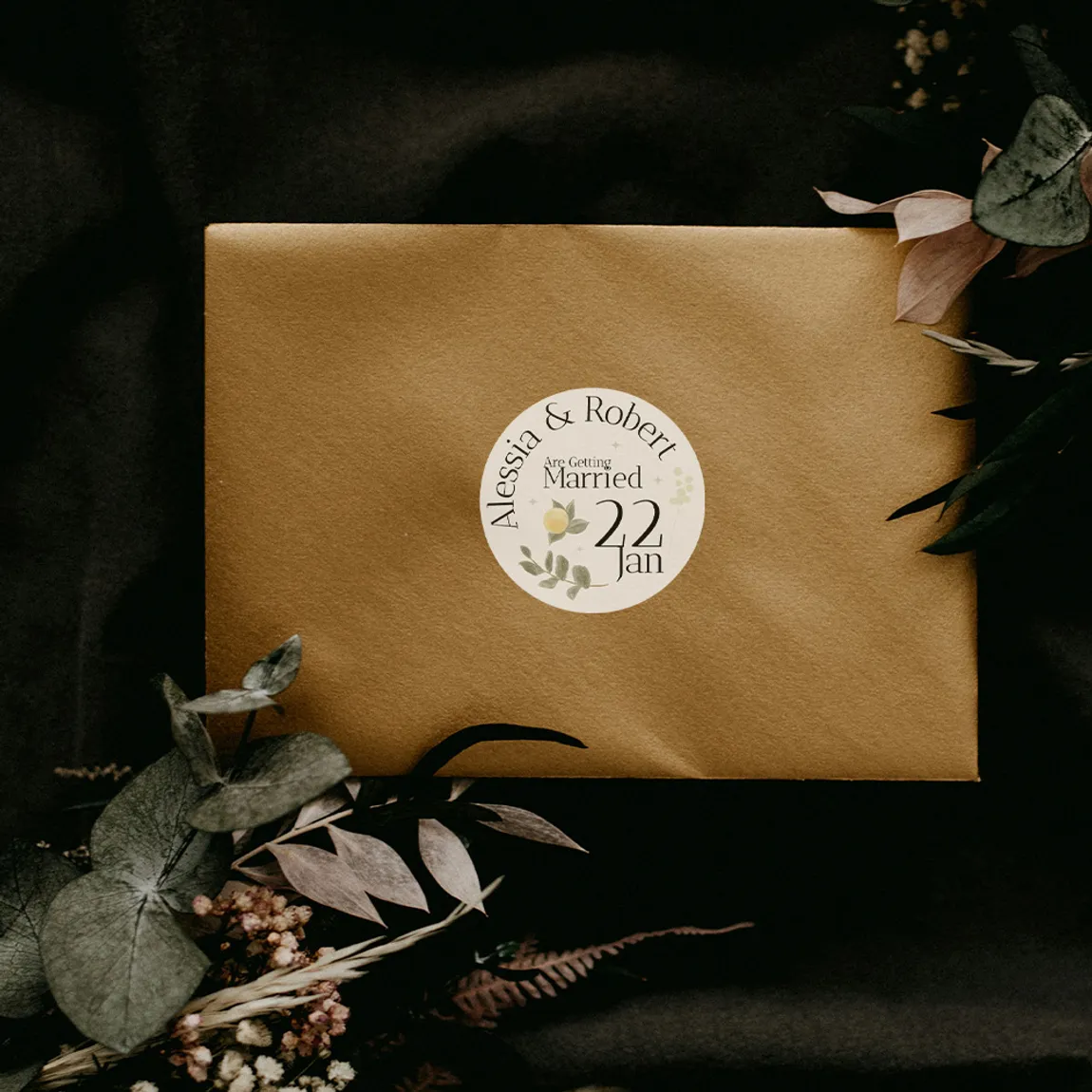 Stickers - Custom Wedding Stickers