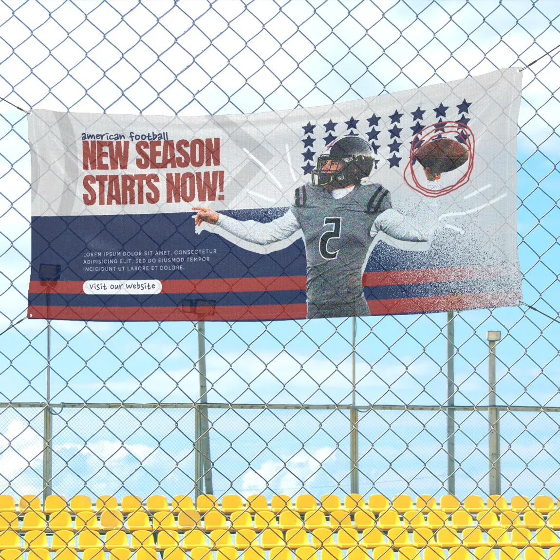 Displays & Banners - Custom Mesh Banners