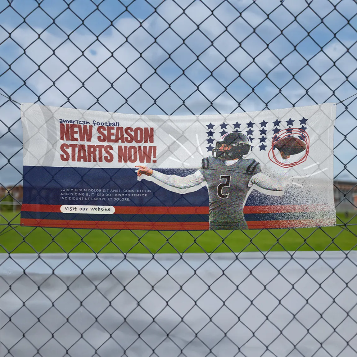 Displays & Banners - Custom Mesh Banners