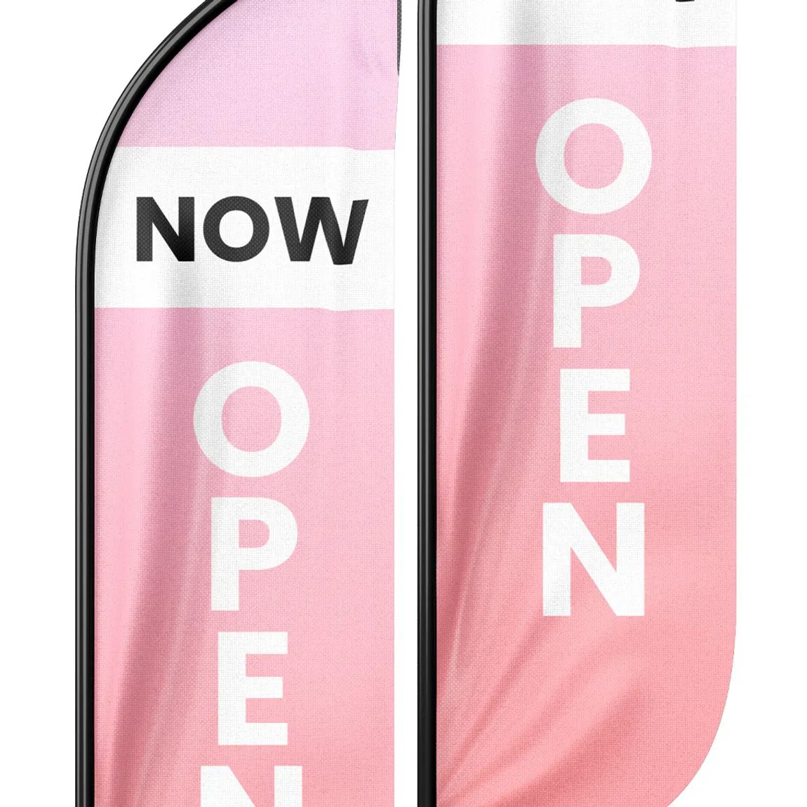 Displays & Banners - Custom Now Open Flags