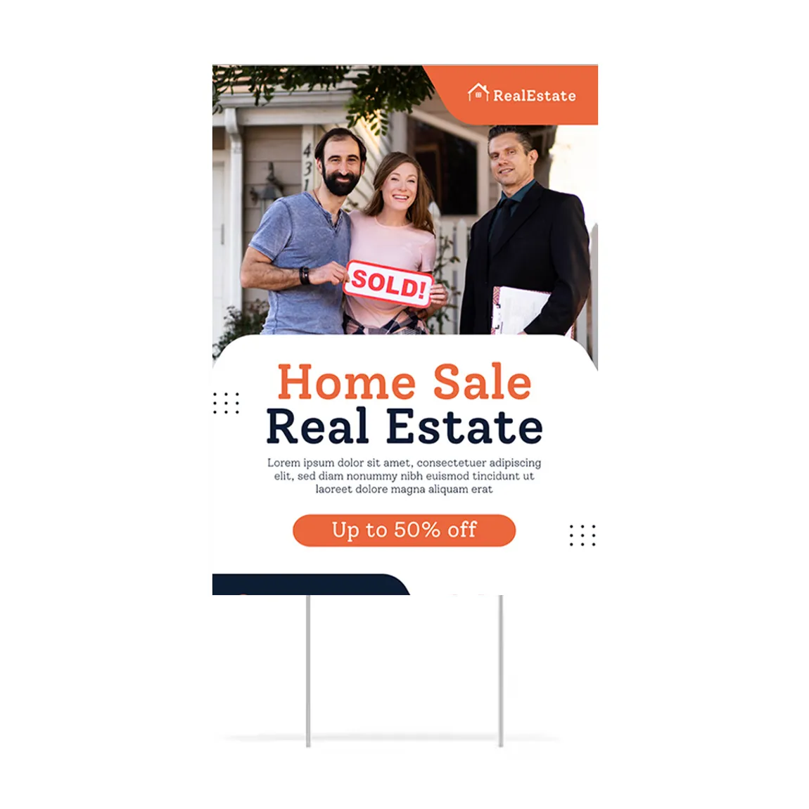 Custom Real Estate Yard Signs