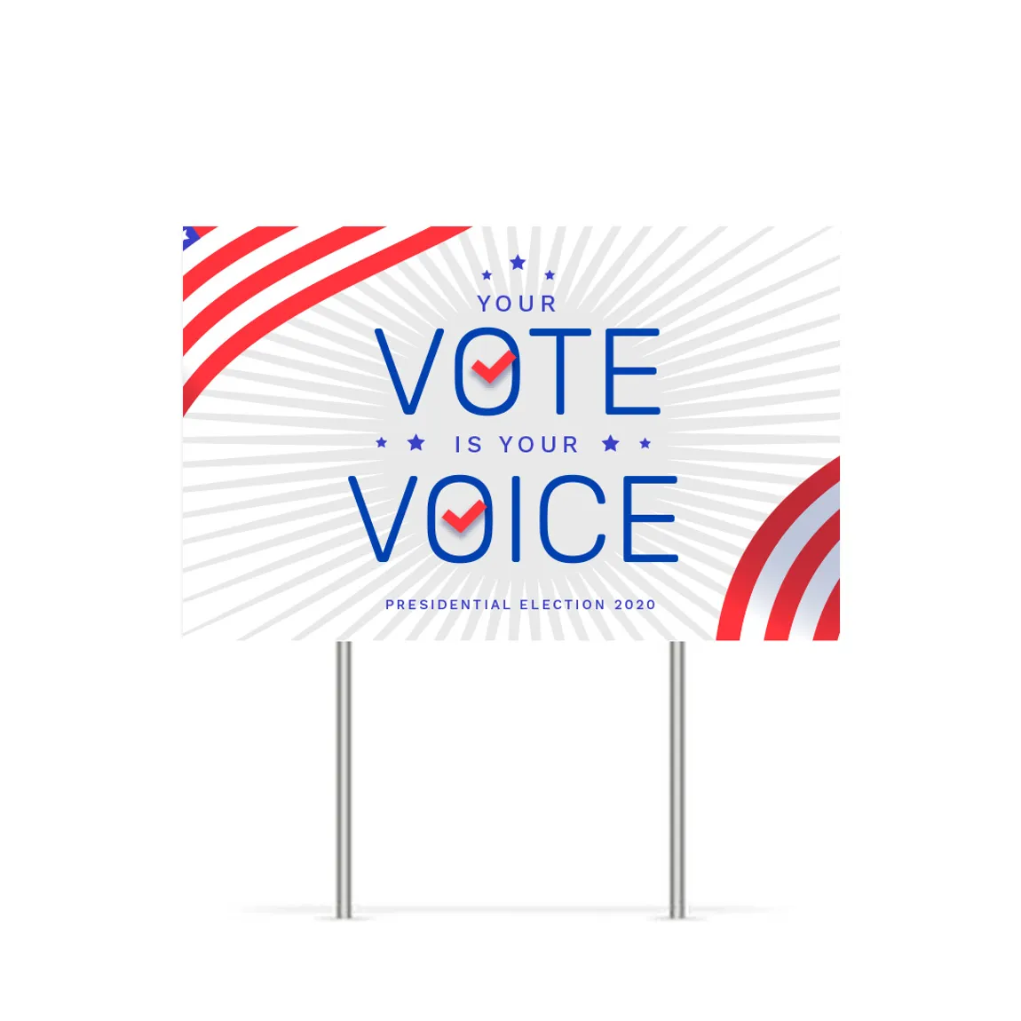 Displays & Banners - Custom Campaign Yard Signs
