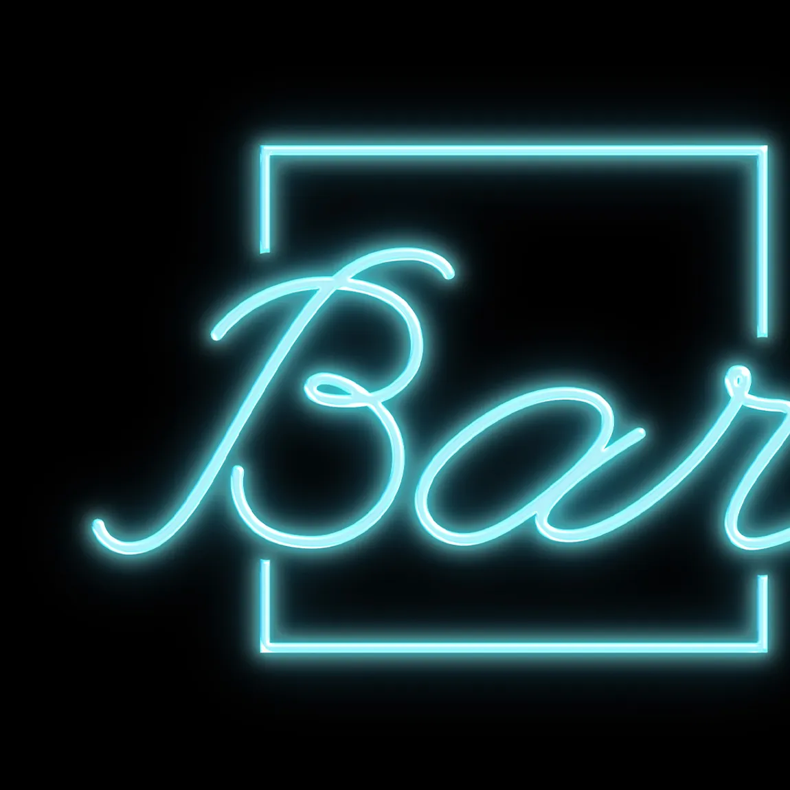 Bar Square Neon Signs